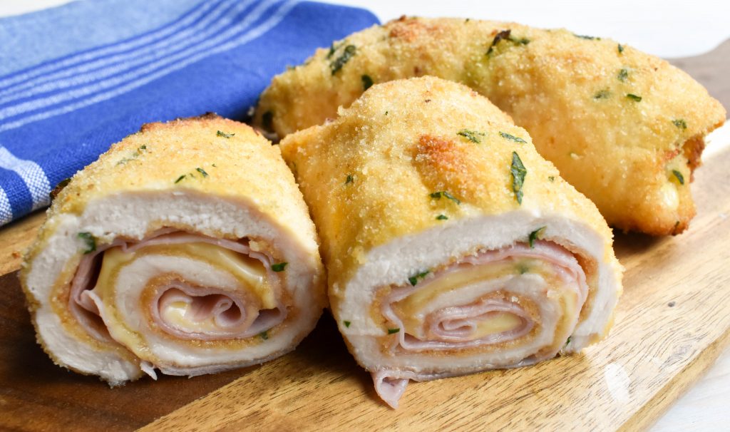 Involtini of 'cotoletta di pollo' (crumbed chicken schnitzel) - Italian ...