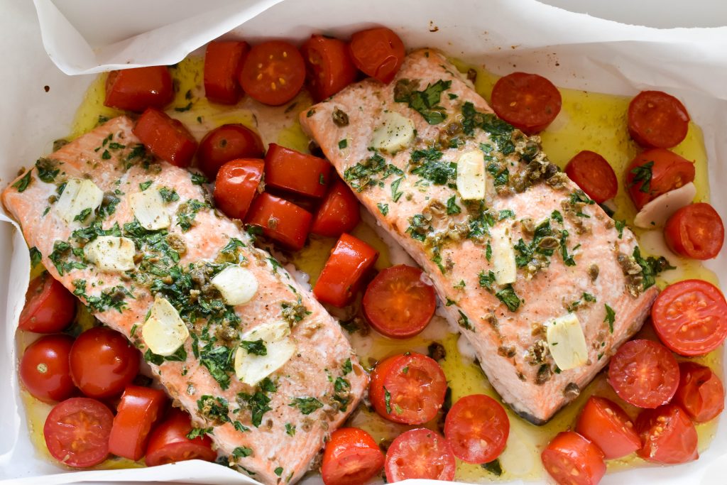 Baked Italian Salmon | Italian Spoon